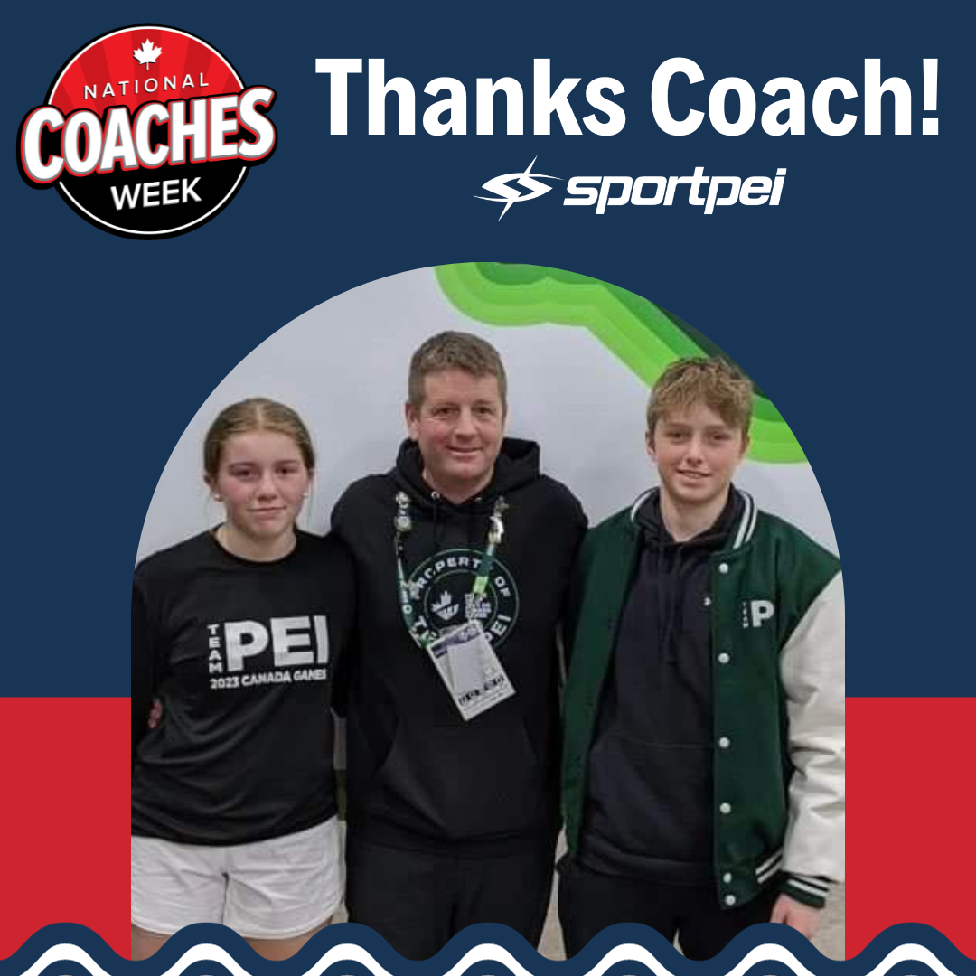 BJ MacLean - National Coaches Week - Sport PEI